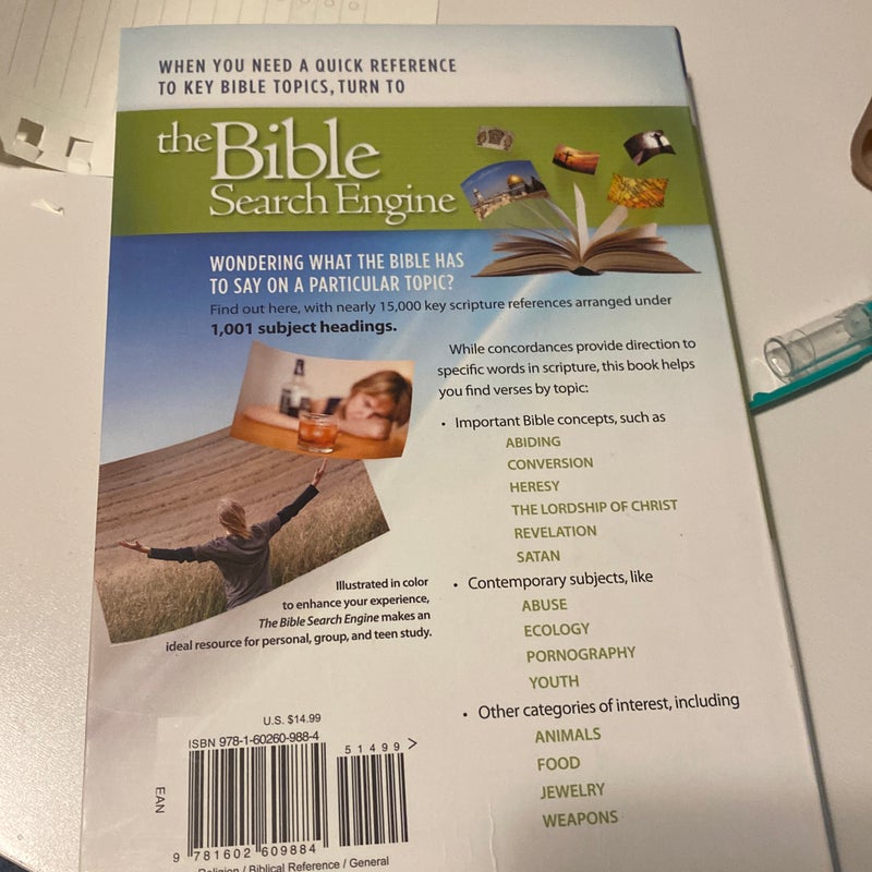 The Bible Search Engine by Pamela L. McQuade
