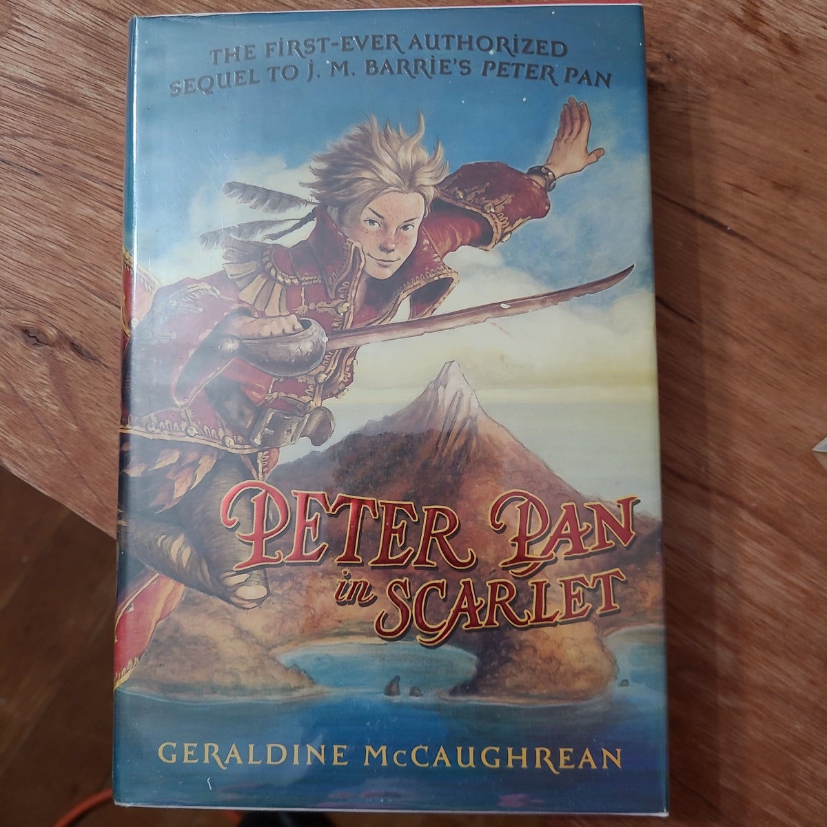 Peter Pan in Scarlet by Geraldine McCaughrean
