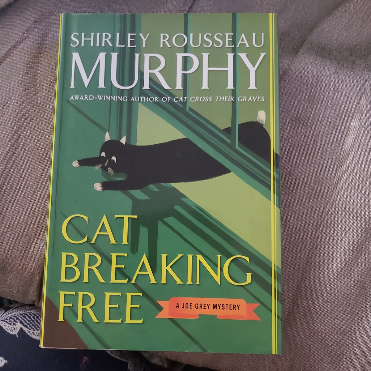Cat Breaking Free by Shirley Rousseau Murphy