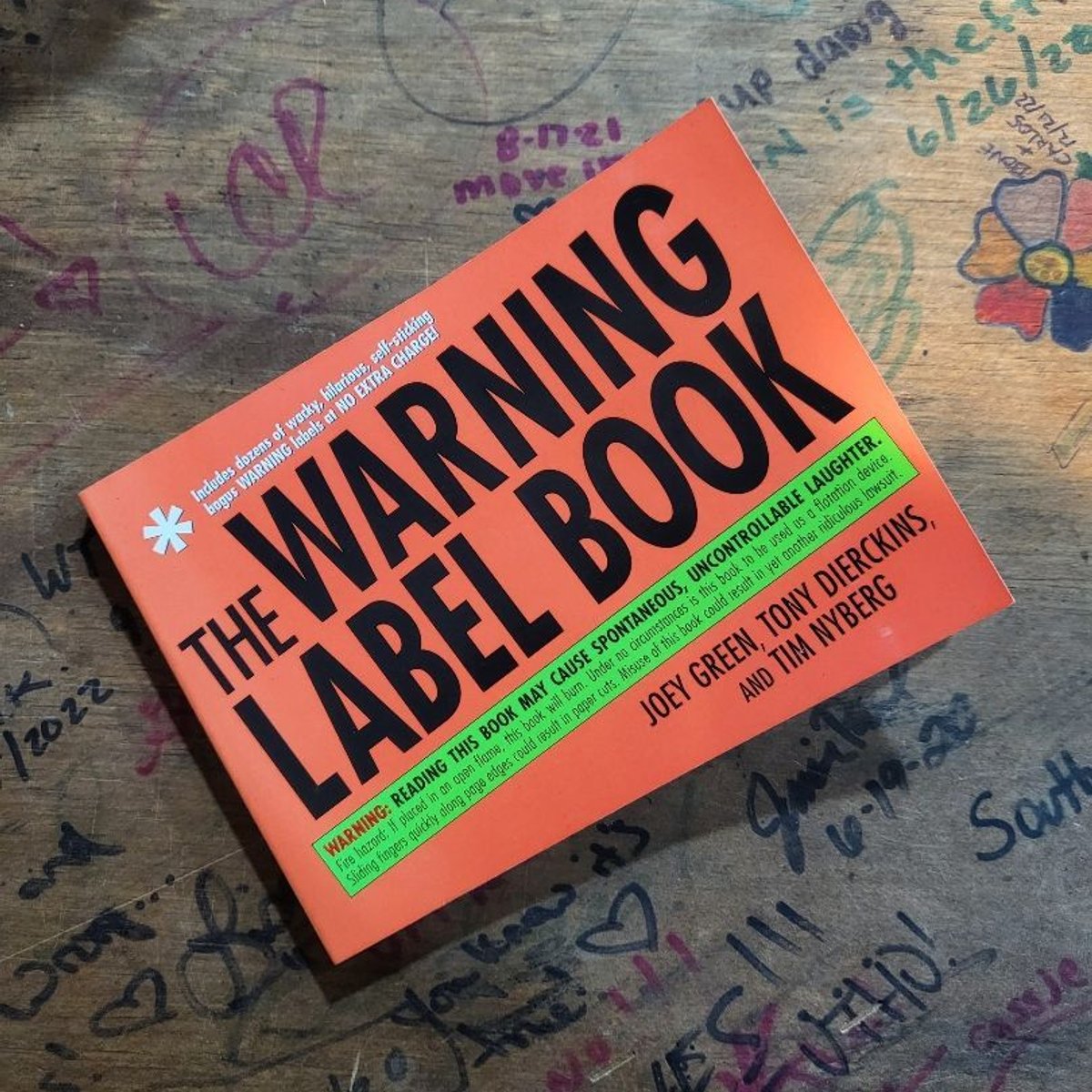 The Warning Label Book by Tim Nyberg, Paperback | Pangobooks
