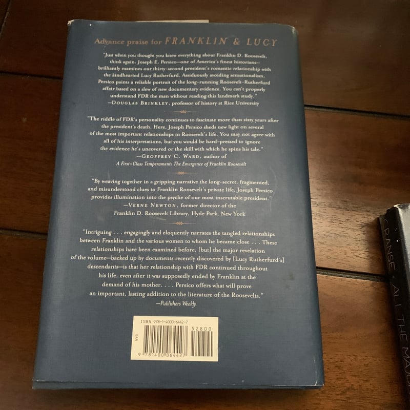 Franklin and Lucy by Joseph E. Persico, Hardcover | Pangobooks