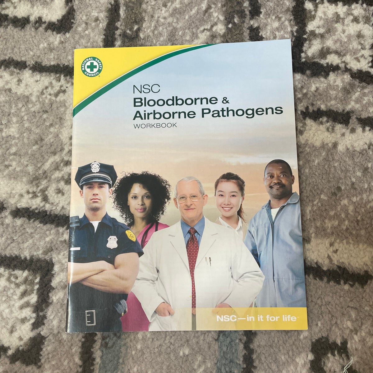 NSC Bloodborne and Airborne Pathogens Workbook by National Safety ...