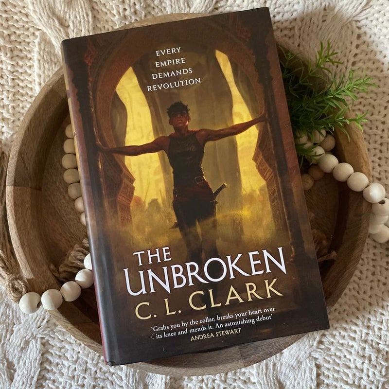 The Unbroken *SIGNED* *ILLUMICRATE* by C.L. Clark , Hardcover | Pangobooks