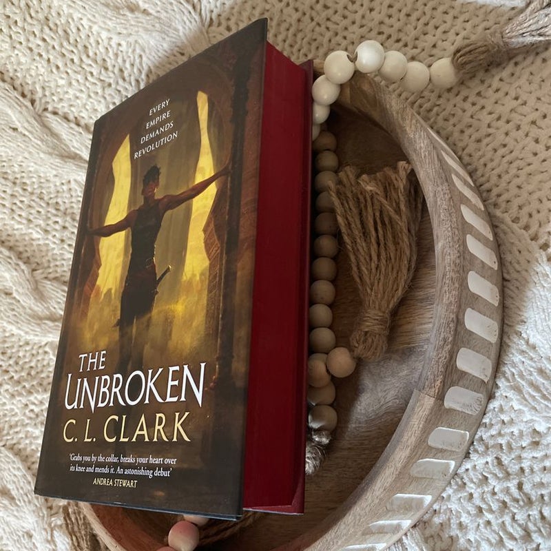 The Unbroken *SIGNED* *ILLUMICRATE* by C.L. Clark , Hardcover | Pangobooks