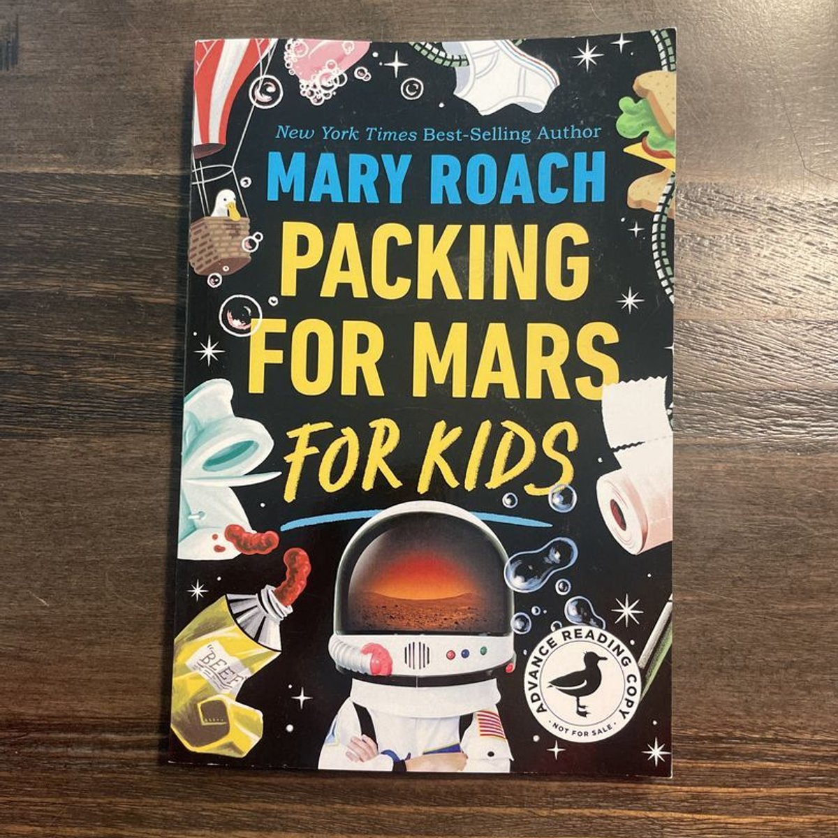 Packing for Mars for Kids by Mary Roach