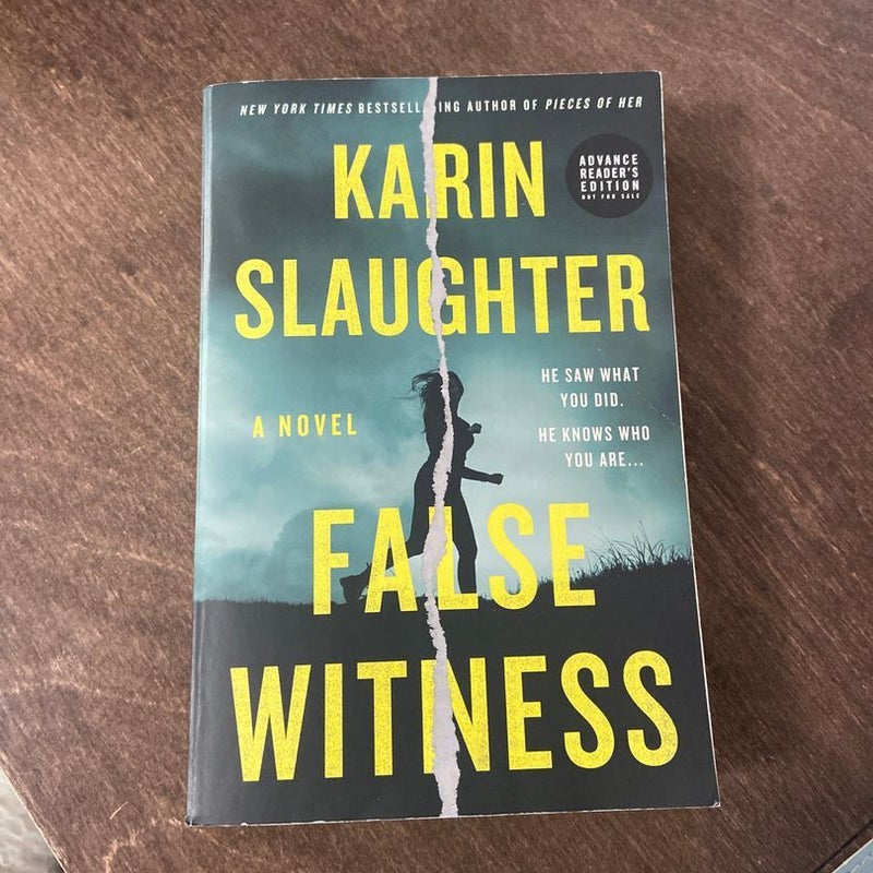 False Witness by Karin Slaughter, Paperback | Pangobooks
