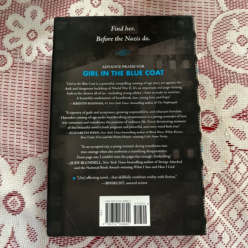 Girl in the Blue Coat by Monica Hesse