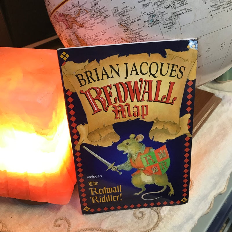 Redwall Map and the Redwall Riddler by Brian Jacques