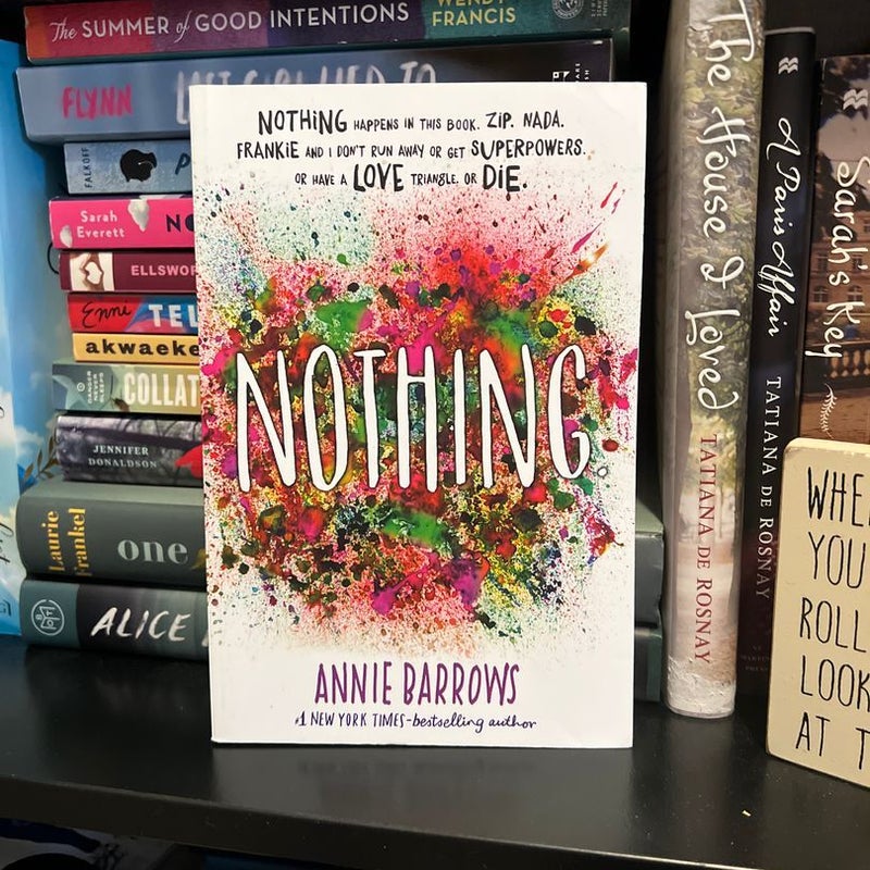 Nothing by Annie Barrows, Paperback | Pangobooks