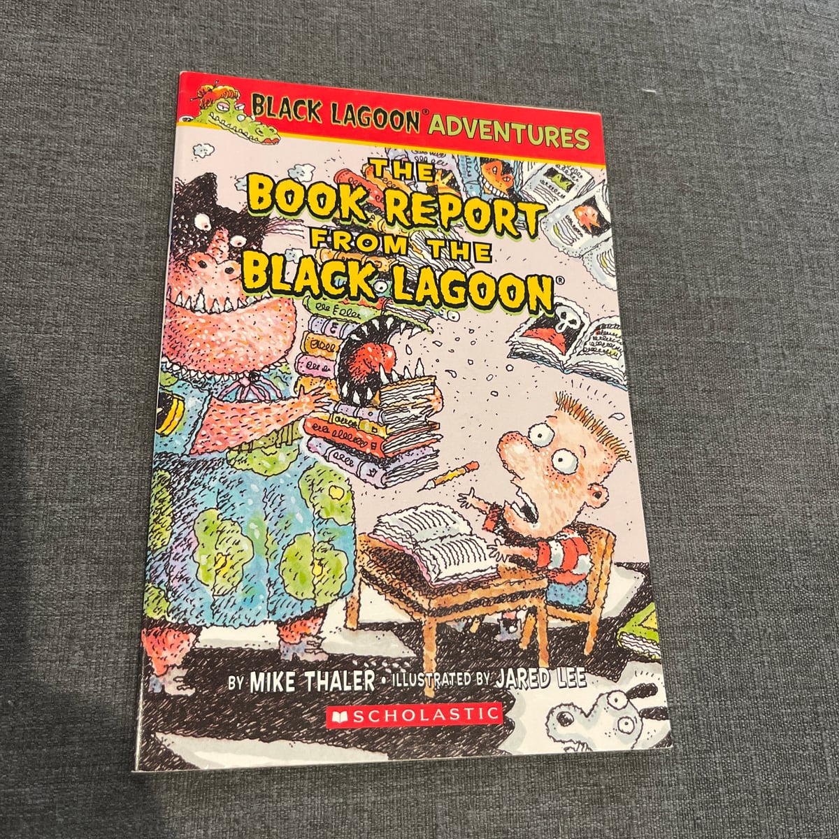 The Book Report from the Black Lagoon by Mike Thaler, Jared D. Lee