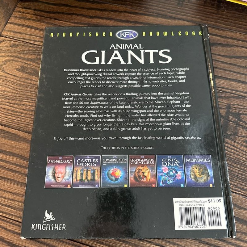 Animal Giants by Barbara Taylor, Hardcover | Pangobooks