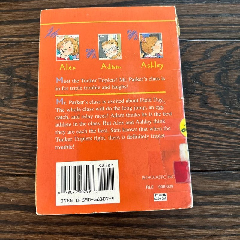 Triplet Trouble and the Field Day Disaster by Debbie Dadey, Paperback ...