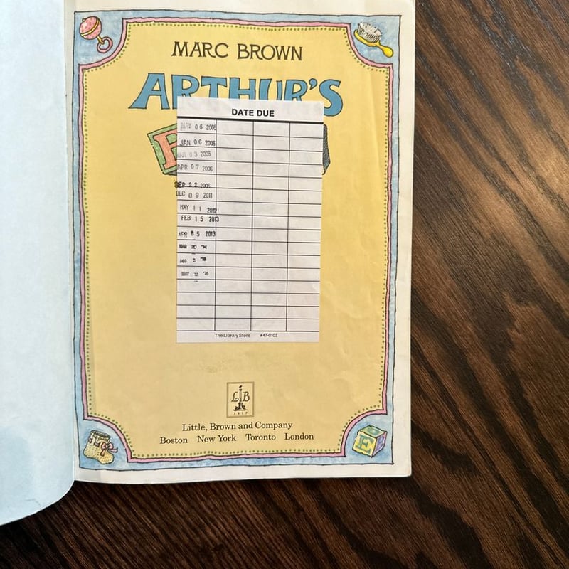 Arthur's Baby by Marc Brown, Paperback | Pangobooks