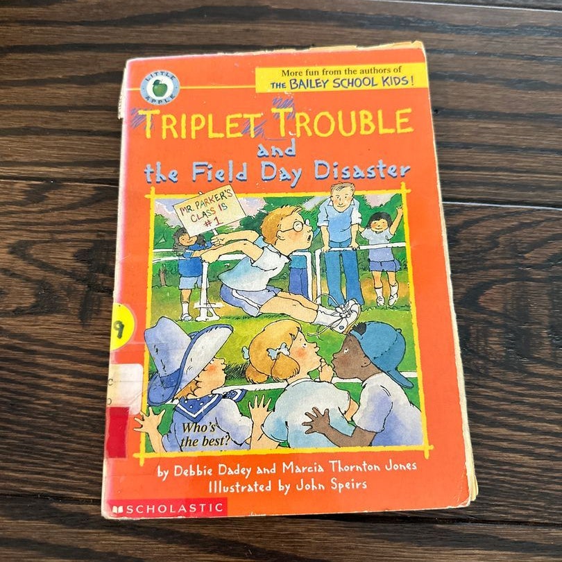 Triplet Trouble and the Field Day Disaster by Debbie Dadey, Paperback ...