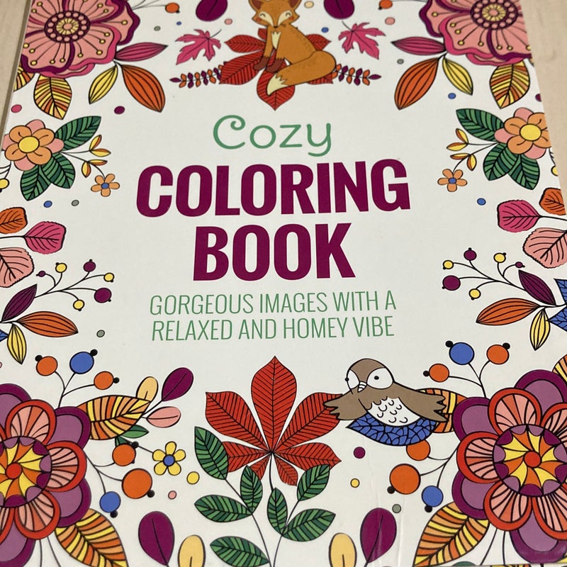Cozy Coloring Book by Editors of Thunder Bay Press, Paperback | Pangobooks