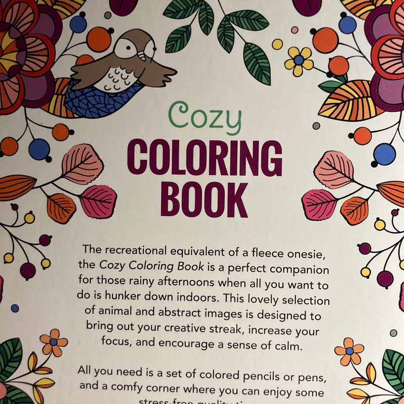 Cozy Coloring Book by Editors of Thunder Bay Press, Paperback | Pangobooks