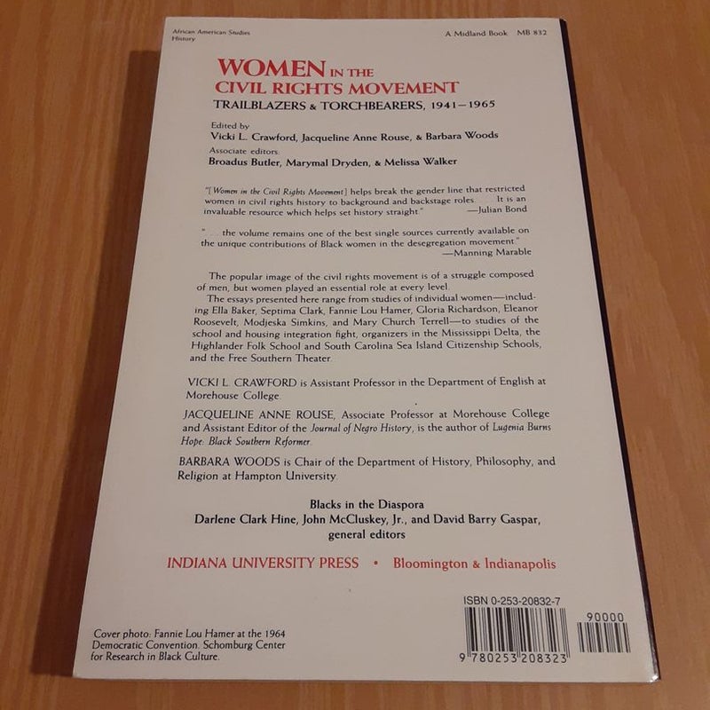 Women in the Civil Rights Movement by Vicki L. Crawford