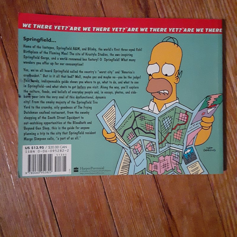The Simpsons Guide to Springfield by Matt Groening