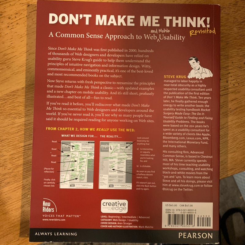 Don't Make Me Think, Revisited