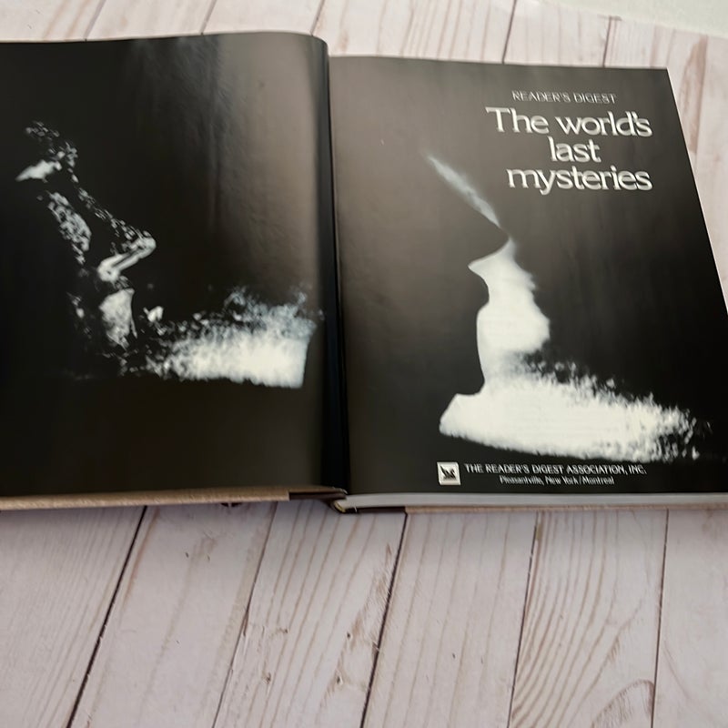 The World's Last Mysteries by Reader's Digest Editors, Hardcover ...