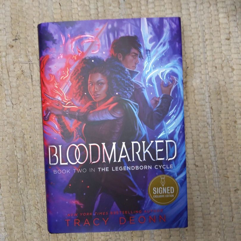 Bloodmarked SIGNED Copy by Tracy Deonn, Hardcover | Pangobooks