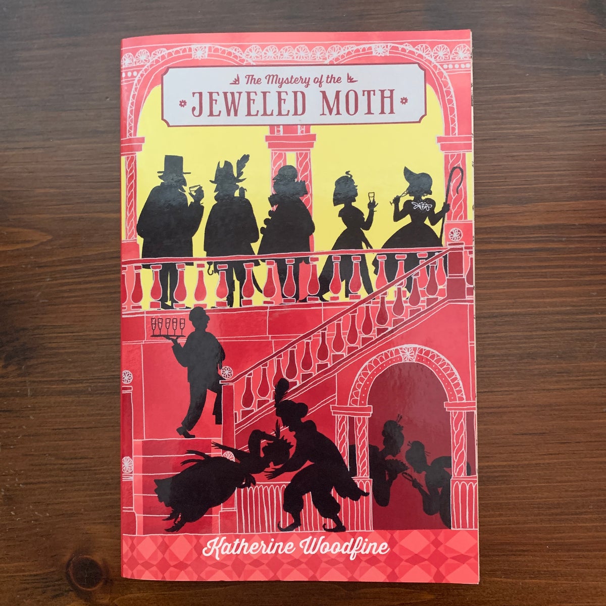 The Mystery of the Jeweled Moth by Katherine Woodfine, Paperback ...