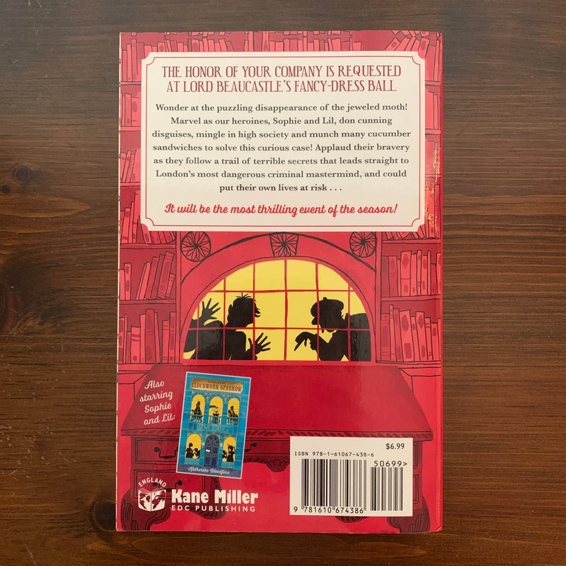 The Mystery of the Jeweled Moth by Katherine Woodfine, Paperback ...