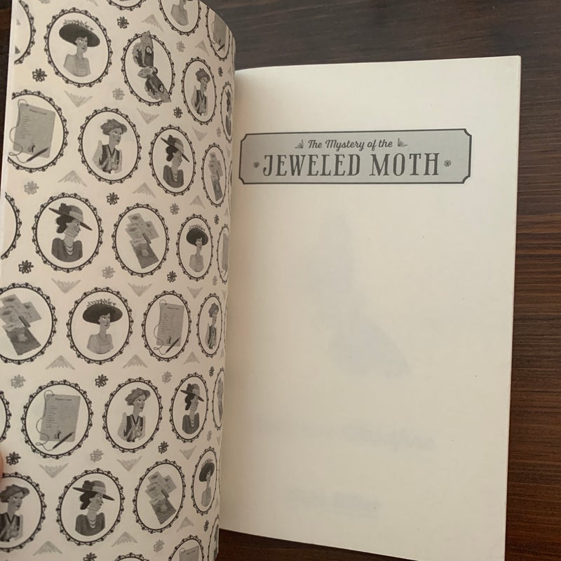The Mystery of the Jeweled Moth by Katherine Woodfine, Paperback ...