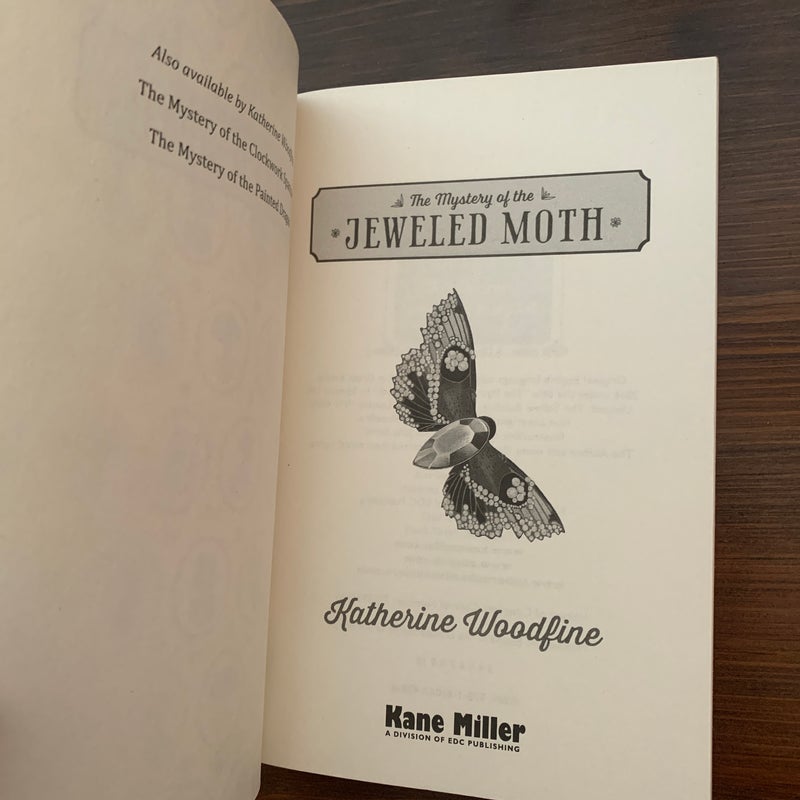 The Mystery of the Jeweled Moth by Katherine Woodfine, Paperback ...