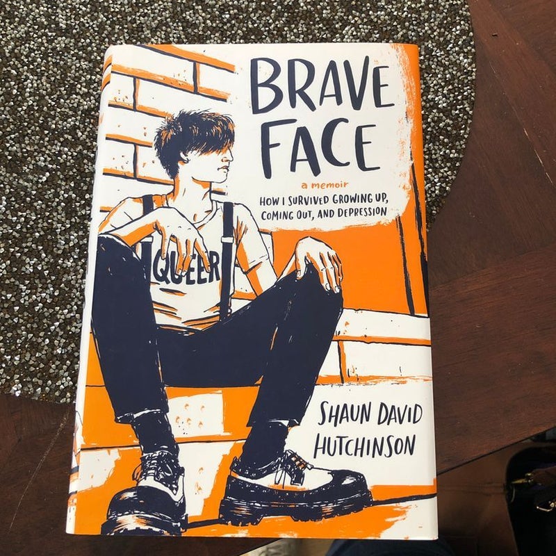 Brave Face by Shaun David Hutchinson, Hardcover | Pangobooks
