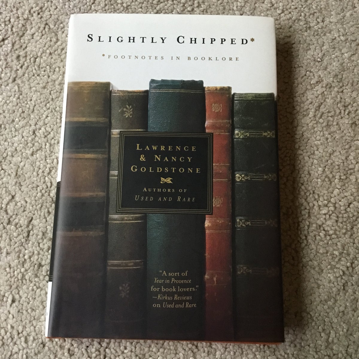 Slightly Chipped by Lawrence Goldstone, Nancy Goldstone