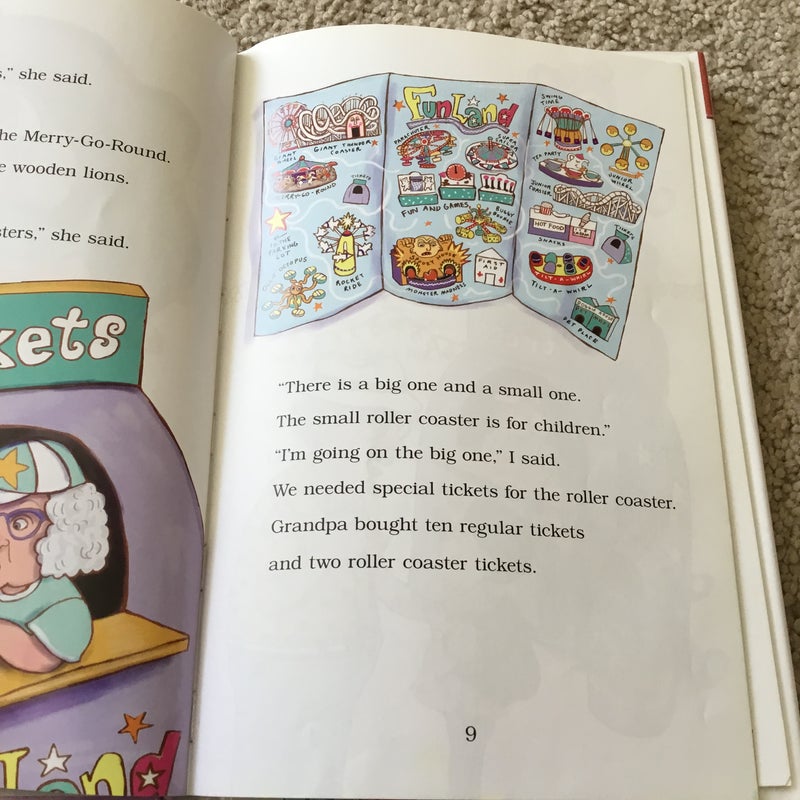 Bones and the Roller Coaster Mystery by David A. Adler