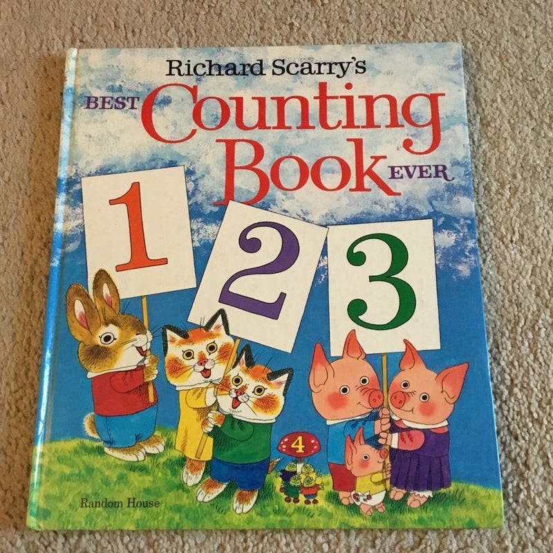 Richard Scarry Best Counting Book Ever by R. Scarry