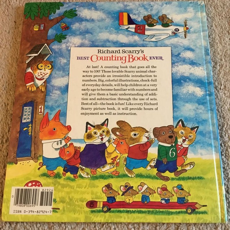 Richard Scarry Best Counting Book Ever by R. Scarry