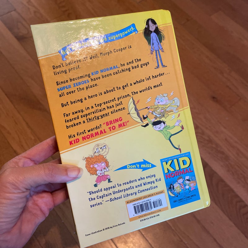 Kid Normal and the Rogue Heroes by Greg James, Hardcover | Pangobooks