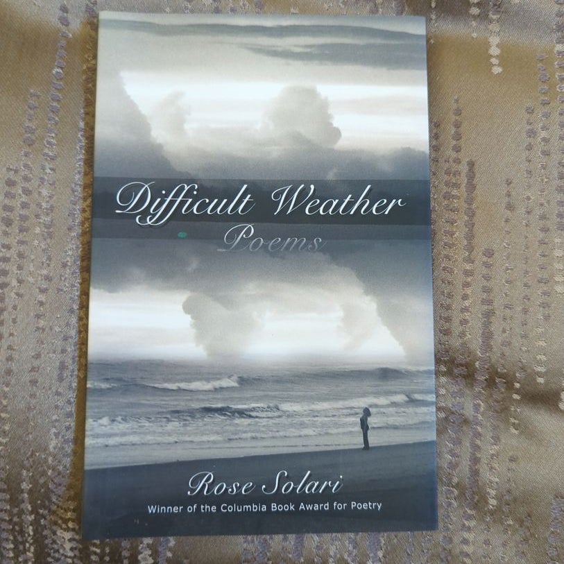Difficult Weather by Rose Solari, Paperback | Pangobooks