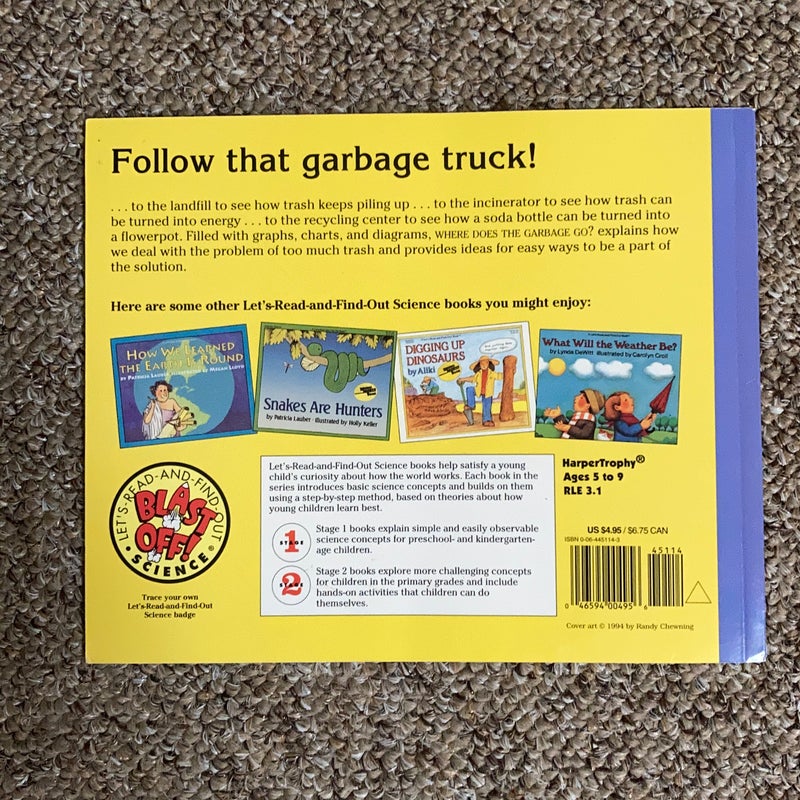 Where Does the Garbage Go? by Paul Showers | Pangobooks