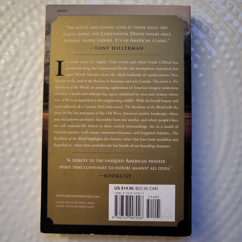 The Backbone of the World by Frank Clifford