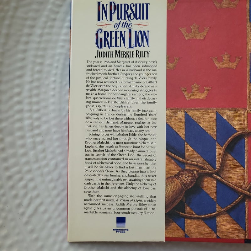In Pursuit of the Green Lion by Judith Merkle Riley, Hardcover | Pangobooks