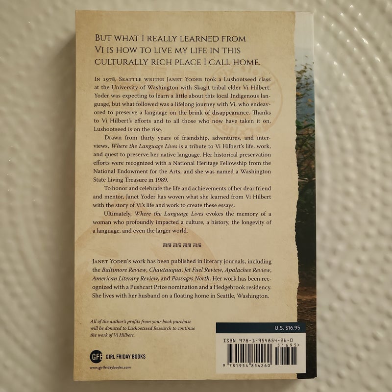 Where the Language Lives by Janet Yoder