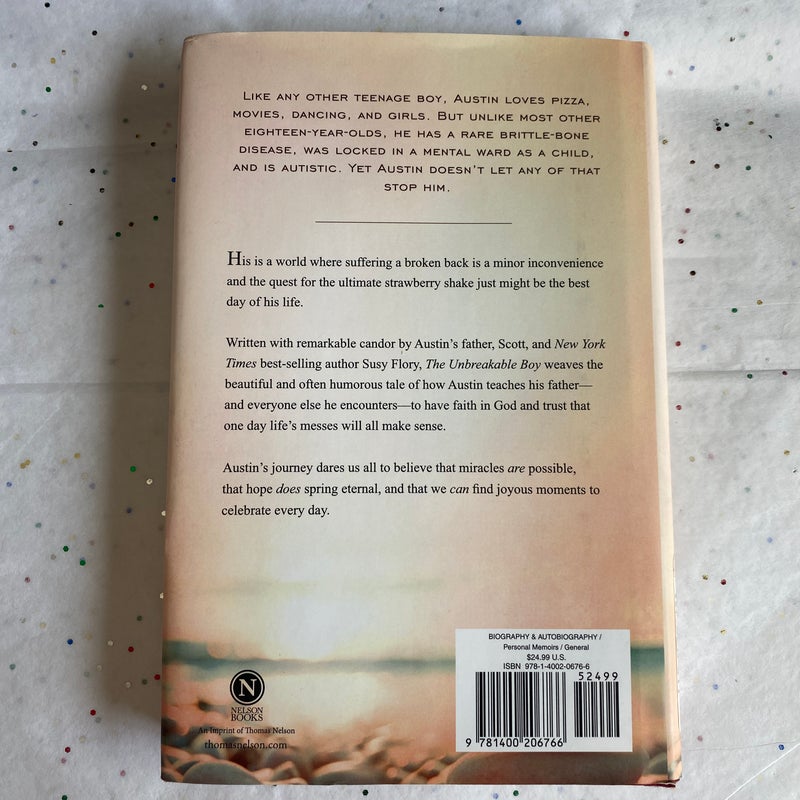 The Unbreakable Boy by Scott Lerette, Susy Flory