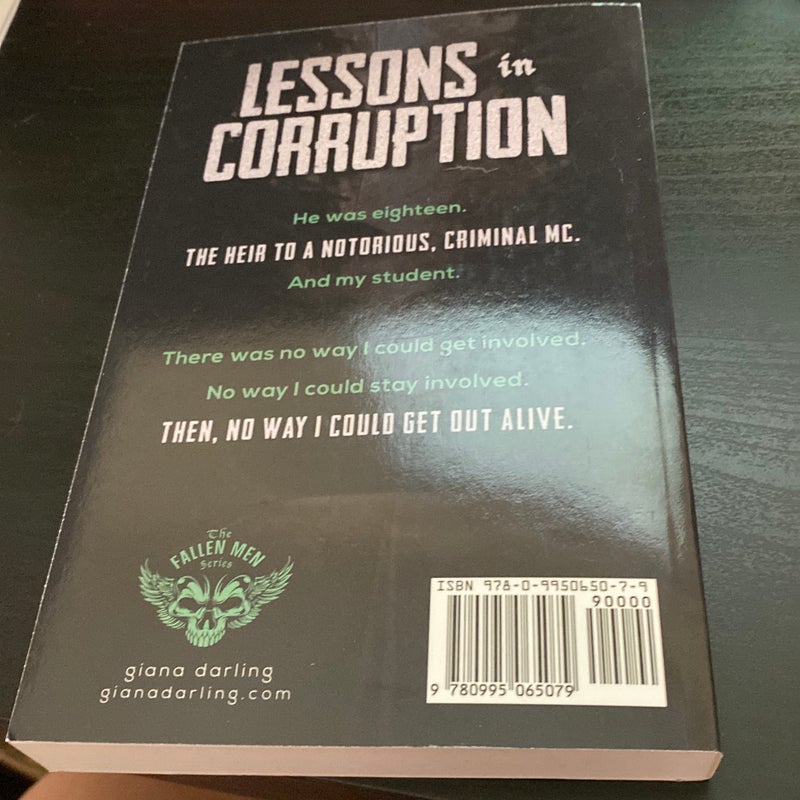 Lessons in Corruption by Giana Darling | Pangobooks
