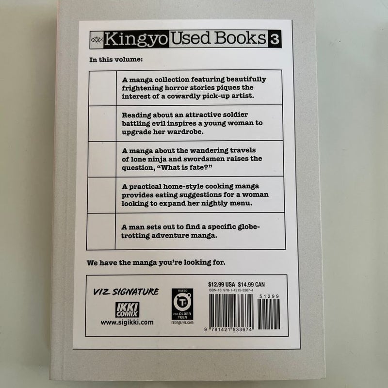 Kingyo Used Books, Vol. 3 by Seimu Yoshizaki