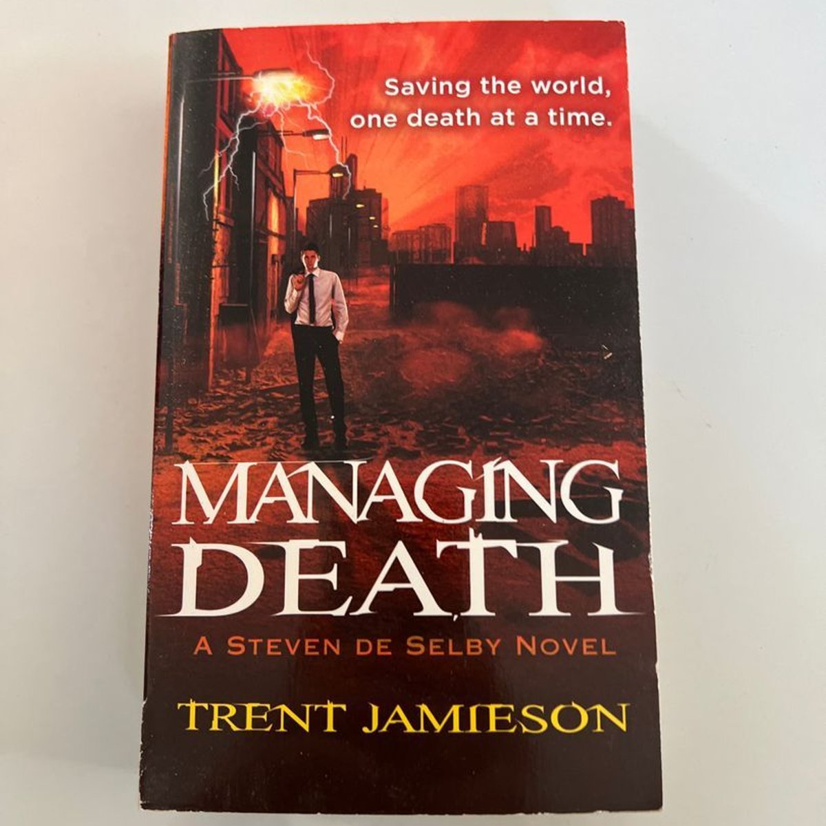Managing Death by Trent Jamieson