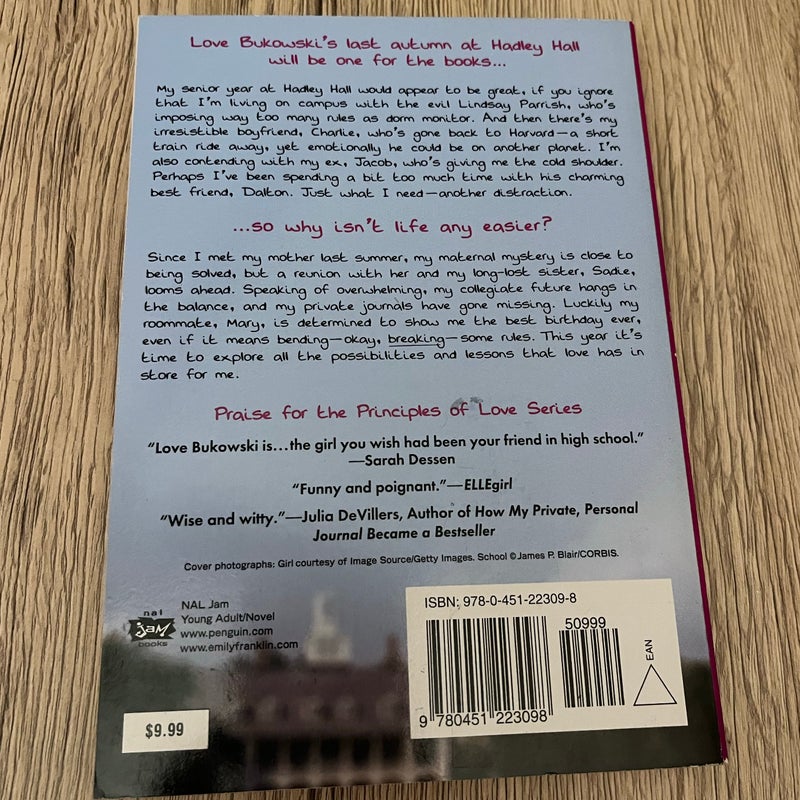 Lessons in Love by Emily Franklin