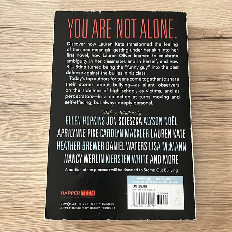 Dear Bully: Seventy Authors Tell Their Stories by Megan Kelley Hall ...