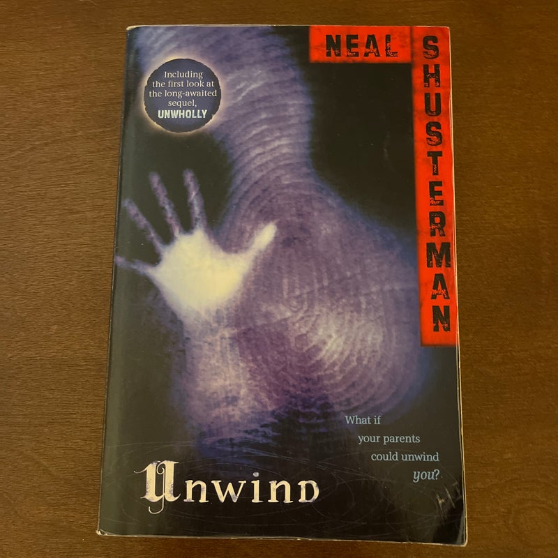 Unwind by Neal Shusterman, Paperback | Pangobooks