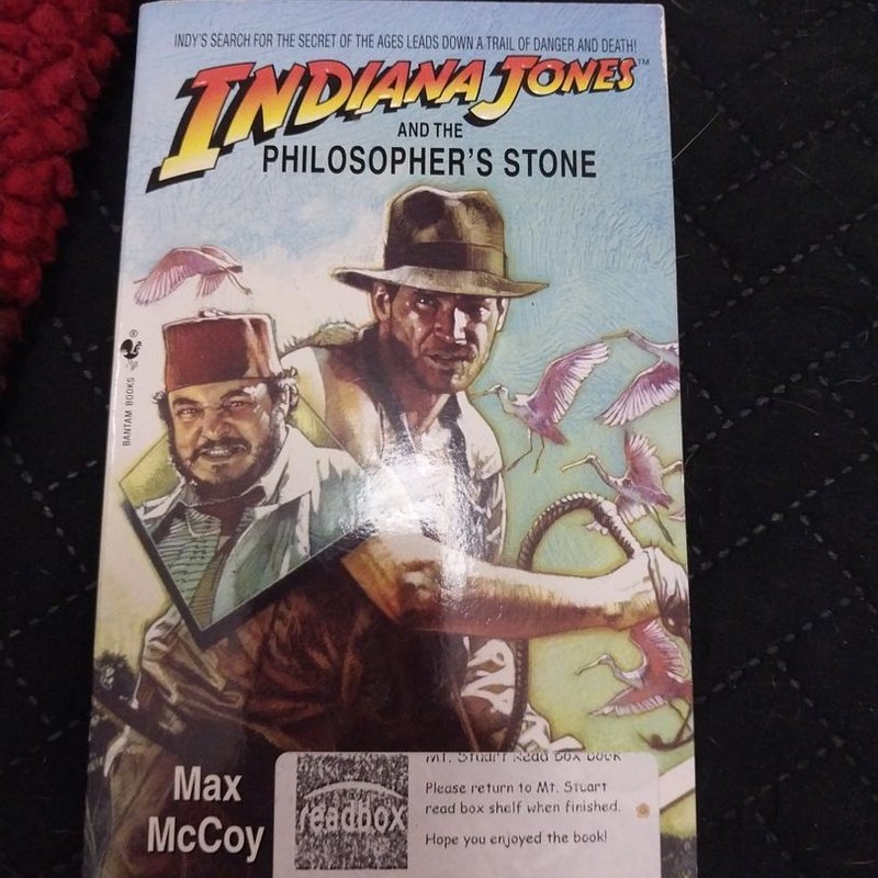 Indiana Jones and the Philosopher's Stone by Max McCoy