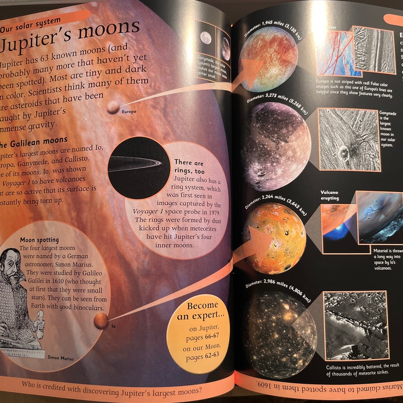 First Space Encyclopedia by Caroline Bingham, Hardcover | Pangobooks