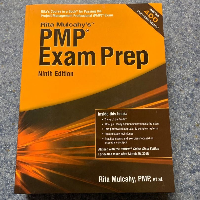 PMP Exam Prep by Rita Mulcahy